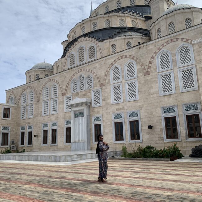 Visiting the Ghana National Mosque - Being Christina Jane