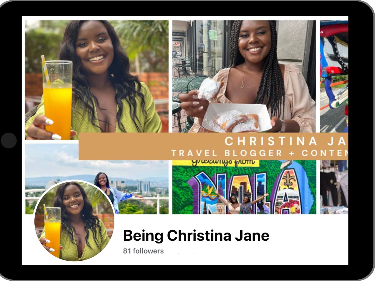 BCJ Weekly Travel Opportunities Newsletter Board - Being Christina Jane