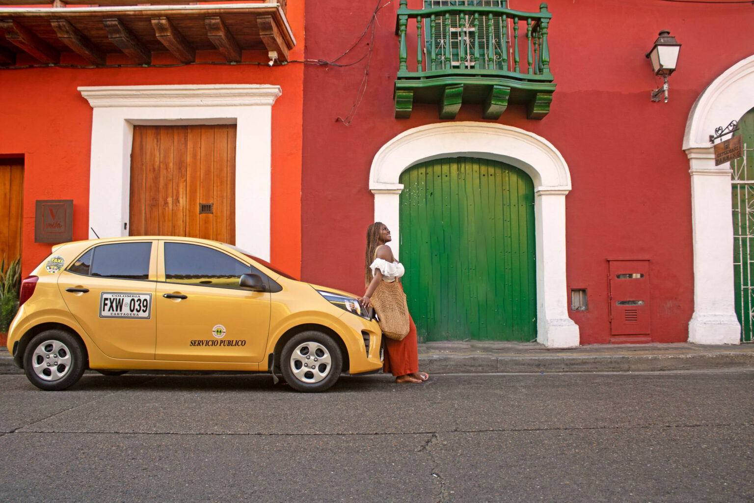 Taxis in Cartagena: Getting Around Using Taxi Cabs - Being Christina Jane